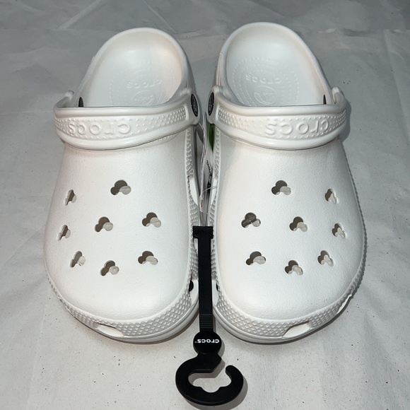 Disney | Shoes | Mw12 Disney Mickey Mouse Icon Crocs Clogs White | Poshmark